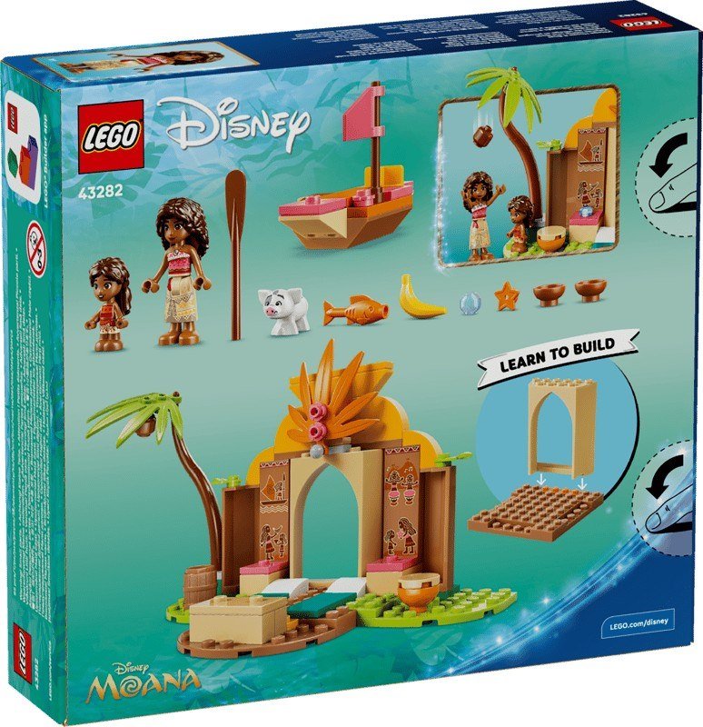 Lego® Disney Oceania Casa del villaggio e barca 43282 | Comet