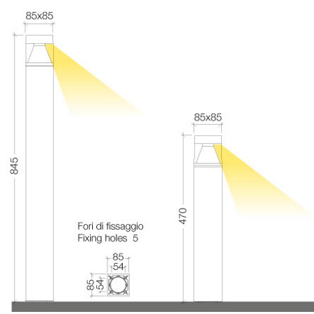 Mareco Luce - Deluxe 360 Terra Antracite 10W 1021.182s | Comet