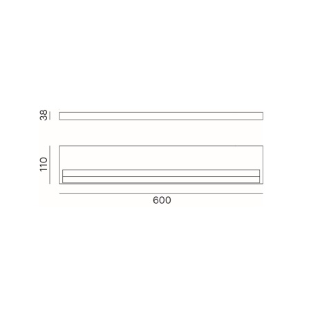Nobile - Plank 60 Applique nera PK60/2A/3K/B | Comet